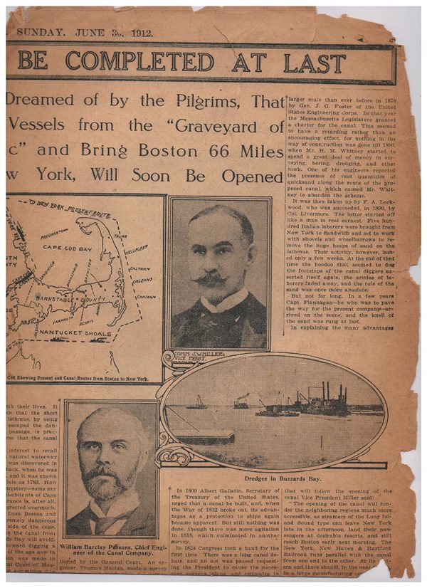 Ever wonder how the Cape Cod Canal came to be? | Cape Cod...