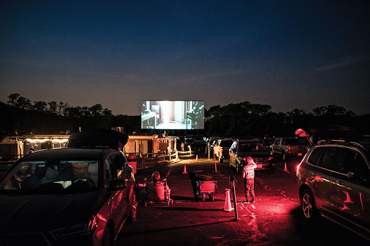Nothing beats a night at a Cape Cod drive-in theater!